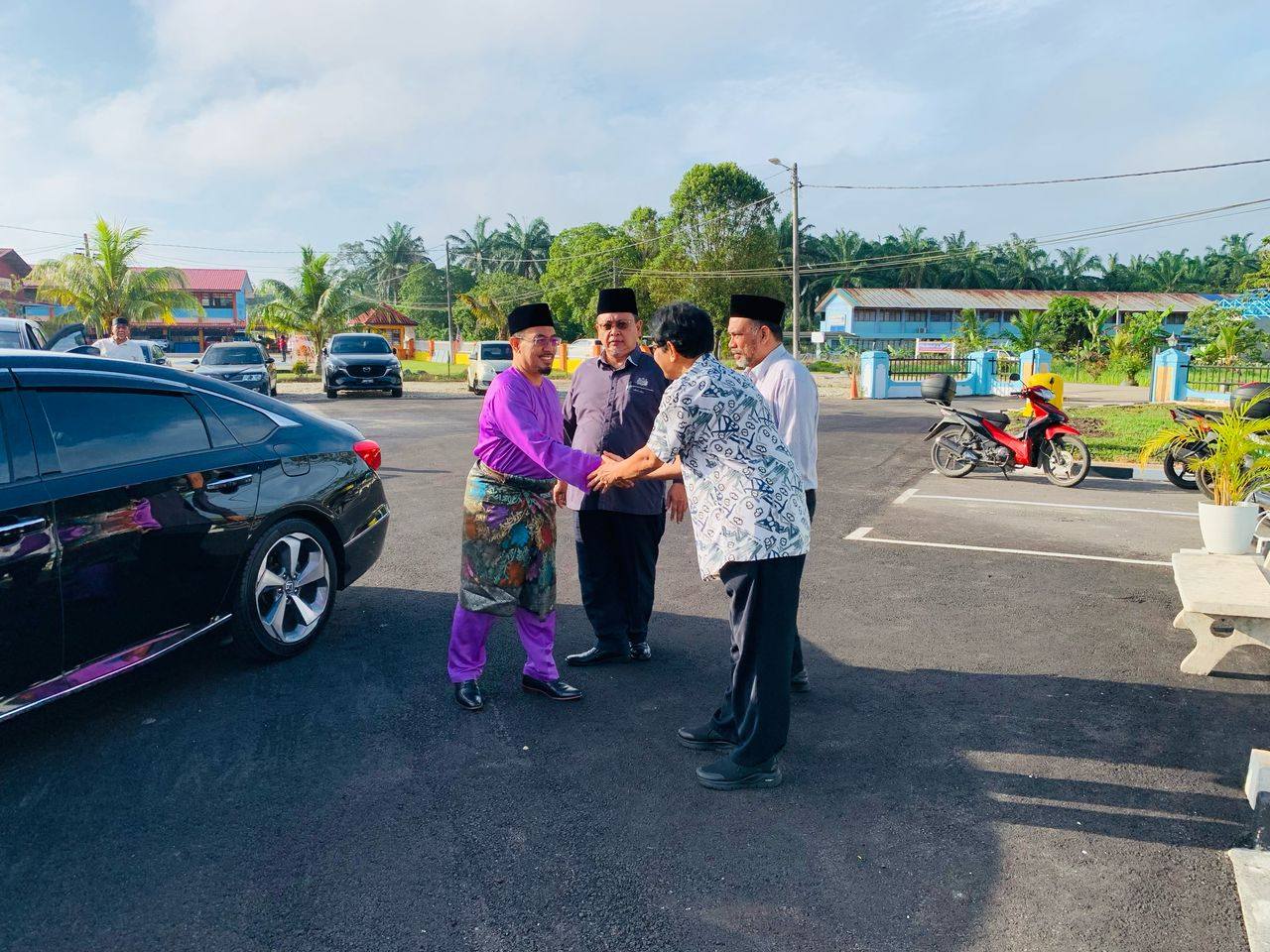 Lawatan Mufti Johor ke Masjid Al-Hidayah Kampung Parit Haji Ali, Batu ...